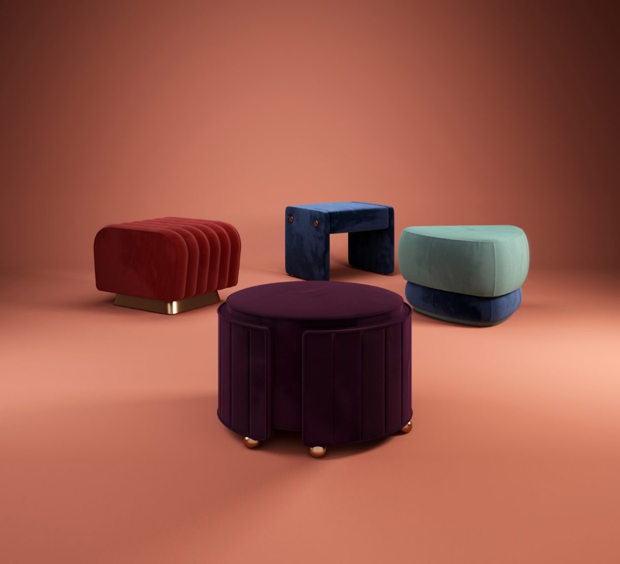 Colorful Stools: 6 Décor Ideas By Savvy Wood Tailors Club