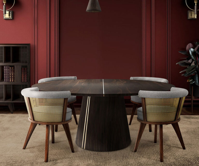 George Dining Chair Wood Tailors Club Riveting Craftsmanship