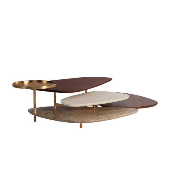 Richard Center Table Wood Tailors Club Riveting Crafts