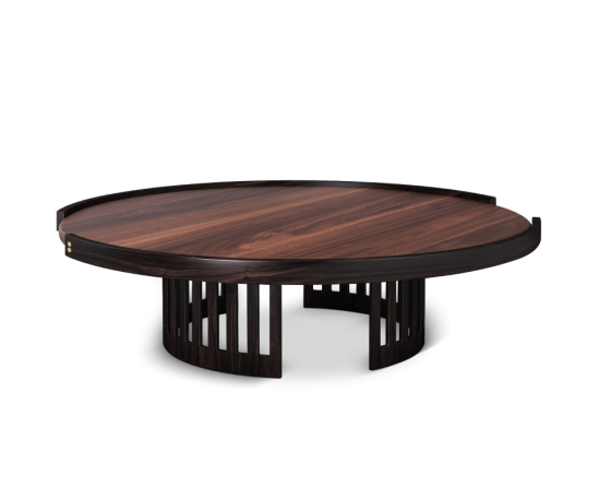 Richard Center Table Wood Tailors Club Riveting Crafts