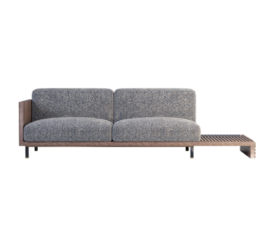 Conway II Sofa Wood Tailors Club Riveting Craftsmanship