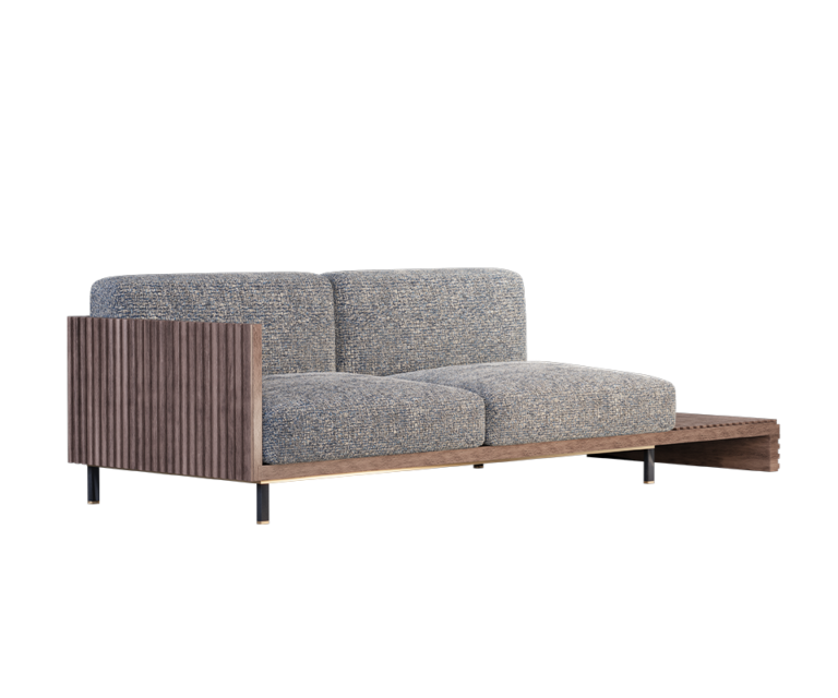 Conway II Sofa Wood Tailors Club Riveting Craftsmanship