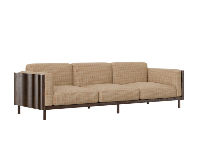 Conway Sofa Wood Tailors Club Riveting Craftsmanship