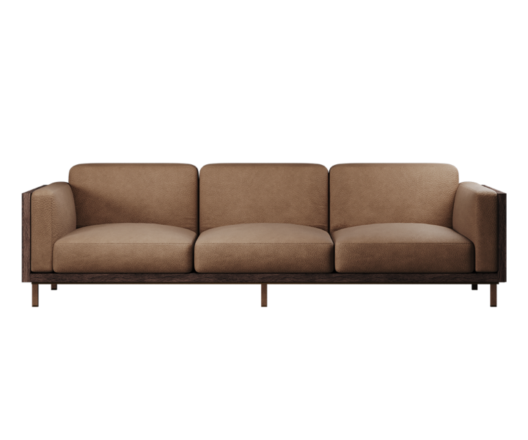 Conway Sofa Wood Tailors Club Riveting Craftsmanship