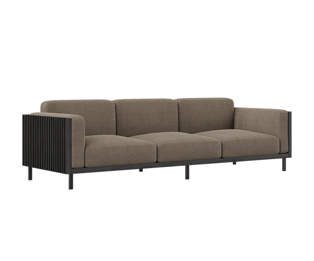 Conway Sofa Wood Tailors Club Riveting Craftsmanship