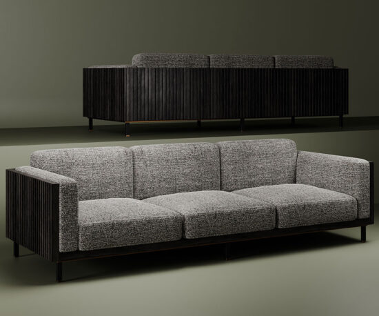 Conway Sofa Wood Tailors Club Riveting Craftsmanship