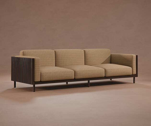 Conway Sofa Wood Tailors Club Riveting Craftsmanship