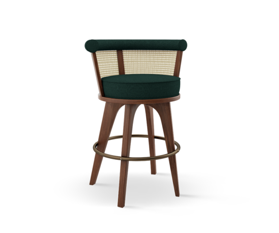 George Bar Chair Wood Tailors Club Riveting Craftsmanship