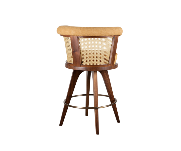 George Bar Chair Wood Tailors Club Riveting Craftsmanship