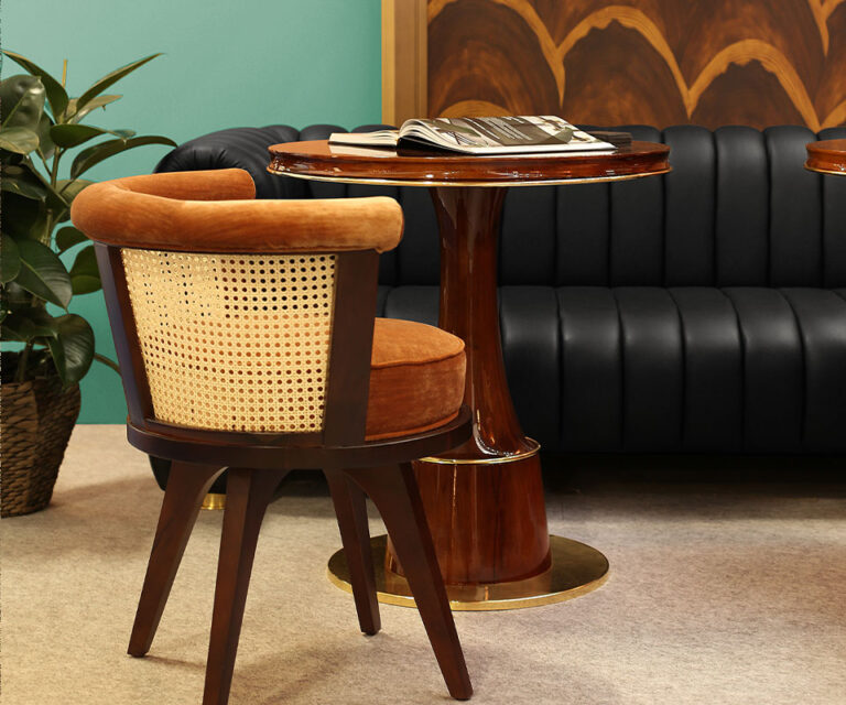 George Dining Chair Wood Tailors Club Riveting Craftsmanship