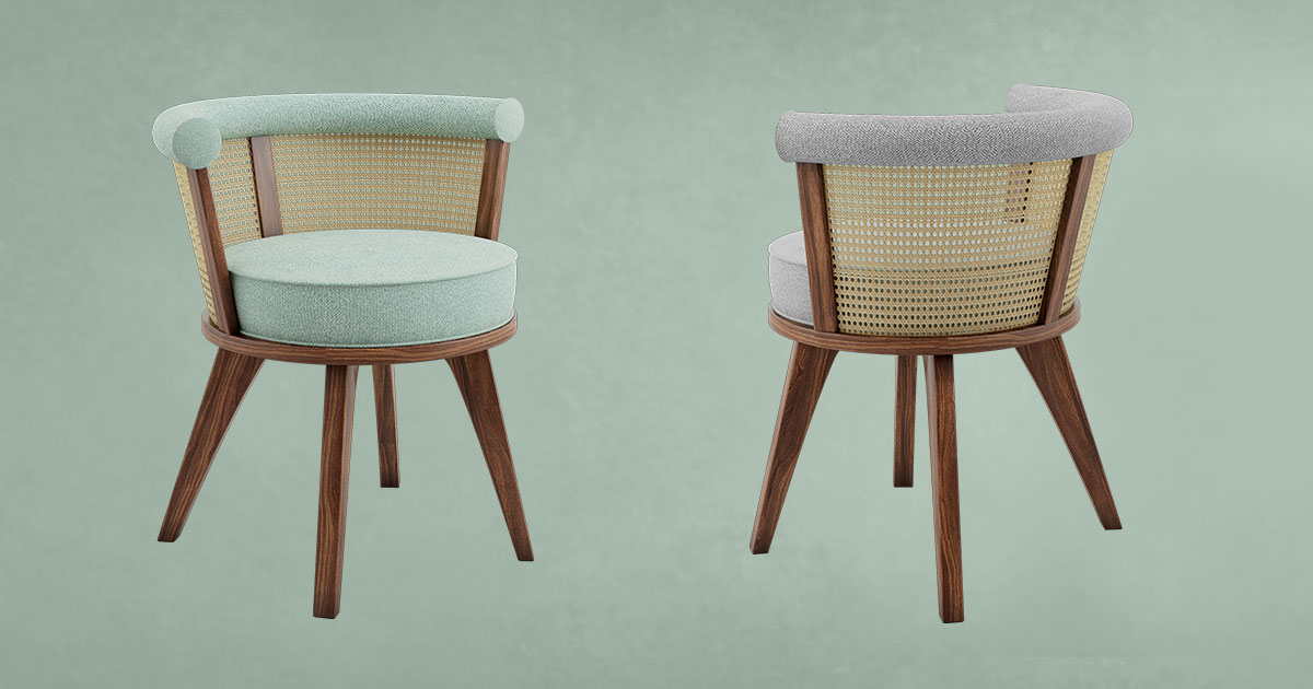 George Dining Chair Wood Tailors Club Riveting Craftsmanship