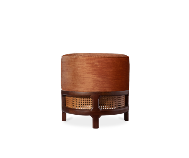 George Stool Wood Tailors Club Riveting Craftsmanship