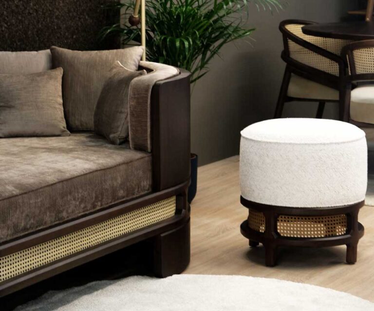 George Stool Wood Tailors Club Riveting Craftsmanship