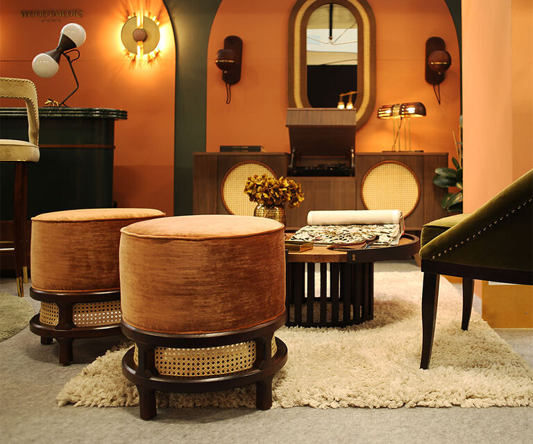 George Stool Wood Tailors Club Riveting Craftsmanship