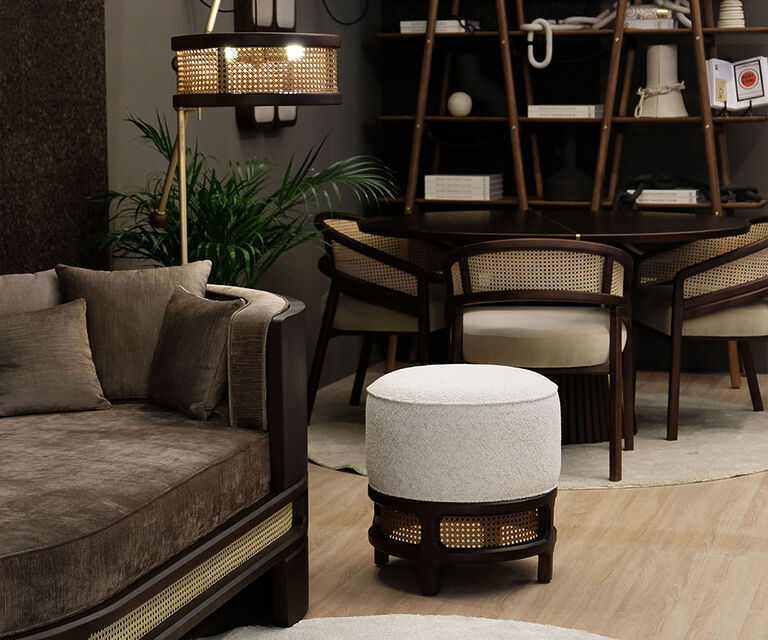 George Stool Wood Tailors Club Riveting Craftsmanship