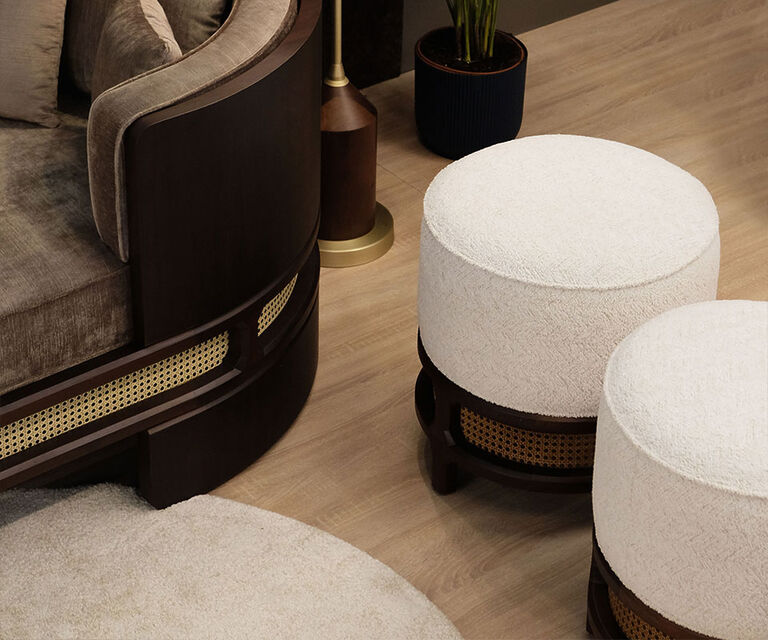 George Stool Wood Tailors Club Riveting Craftsmanship