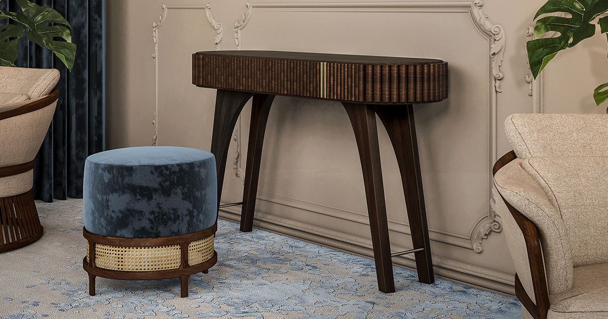 George Stool Wood Tailors Club Riveting Craftsmanship