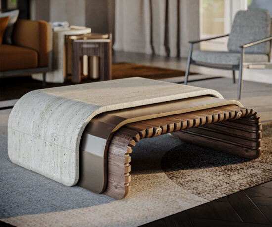 The Elegant Henley Center Table By Wood Tailor