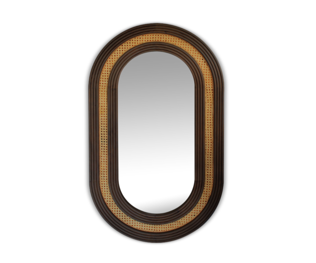 Hudson Mirror Wood Tailors Club Riveting Craftsmanship