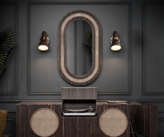 Hudson Mirror Wood Tailors Club Riveting Craftsmanship