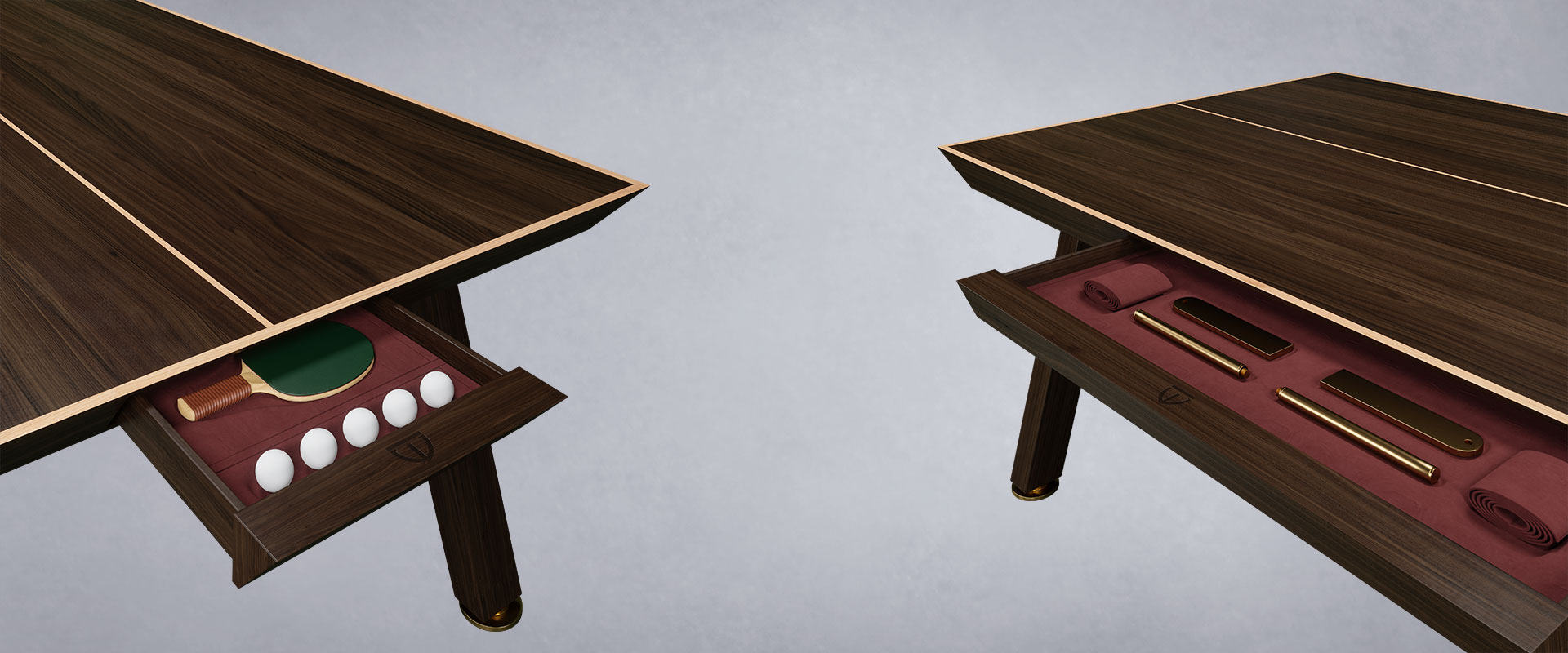 Keppel Ping-Pong Table | Wood Tailors Club Riveting Crafts