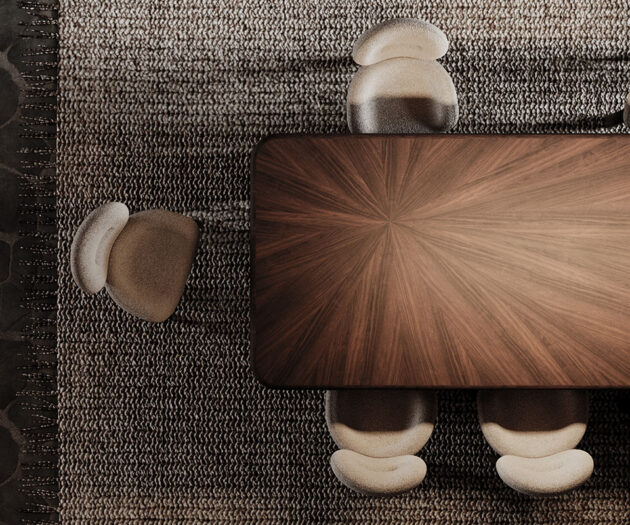 Mansfield Dining Table Wood Tailors Club Riveting Craftsmanship