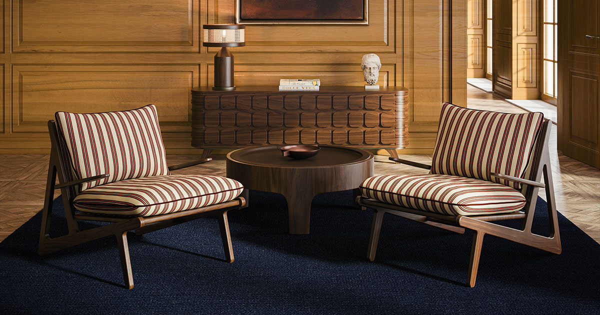 Timeless Armchair Designs By The Exclusive Wood Tailors Club