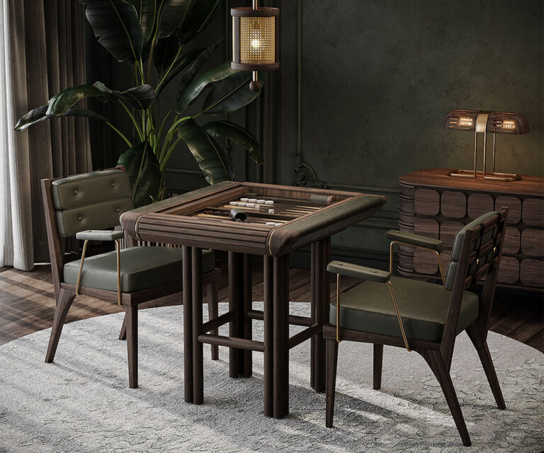 Robinson Dining Chair Wood Tailors Club Riveting Craftsmanship