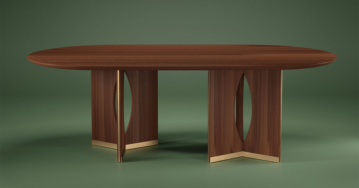 Taylor Dining Table Wood Tailors Club Riveting Craftsmanship