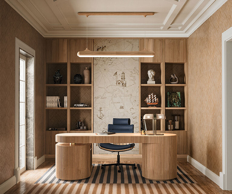 Thomas II Office Chair Wood Tailors Club Savvy Craftsmanship