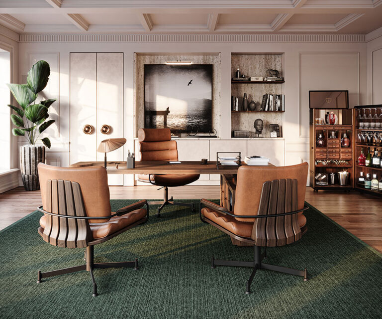 Thomas II Office Chair Wood Tailors Club Savvy Craftsmanship