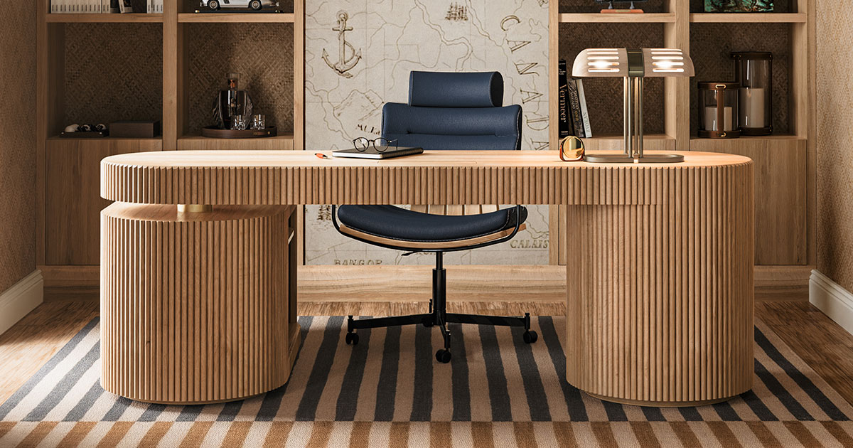 Thomas II Office Chair Wood Tailors Club Savvy Craftsmanship
